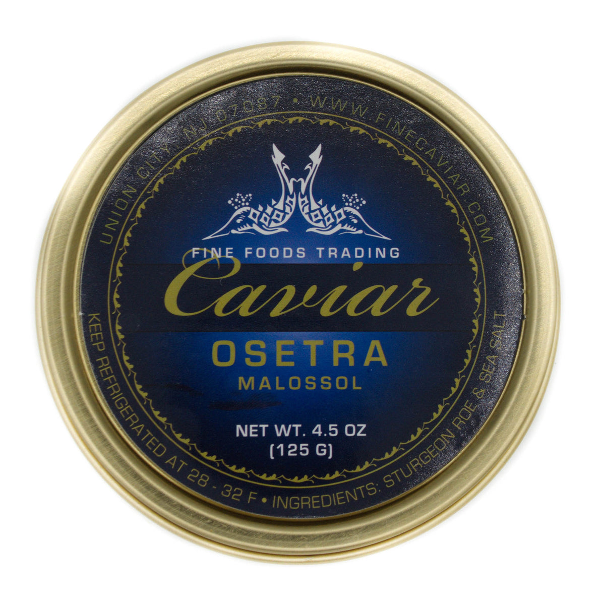 Osetra Malossol Premium Black Caviar – Sturgeon Roe – Caviar Lust